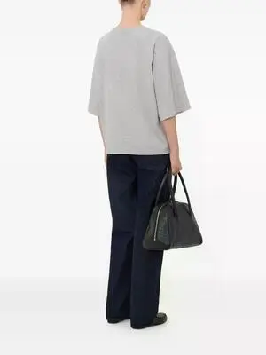 Loulou De Saison Drop-shoulder T-shirt - Grey