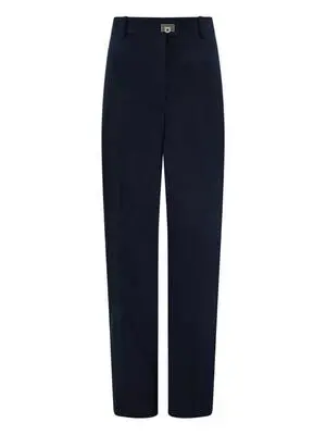 Ferragamo Button Detailed Pants For Women