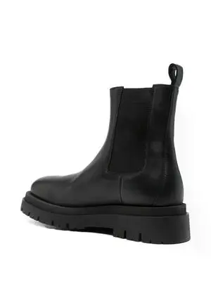 SUMMERY COPENHAGEN Platform Leather Boots