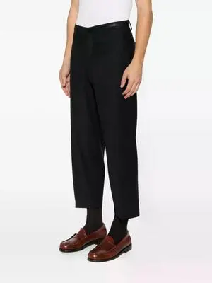 MICHAEL COAL Straight-leg Cropped Trousers