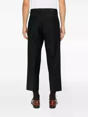 MICHAEL COAL Straight-leg Cropped Trousers