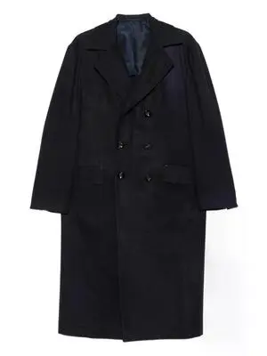 Kiton Cashmere Double-breasted Coat