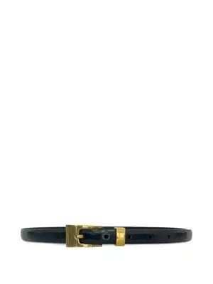 THE ROW Downtown Buckle Belt - Black