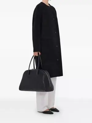 Loulou De Saison Kerry Collarless Coat - Black