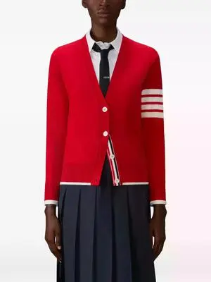 Thom Browne 4-bar Fine Wool Cardigan