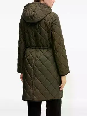 Dkny Quilted Hooded Parka