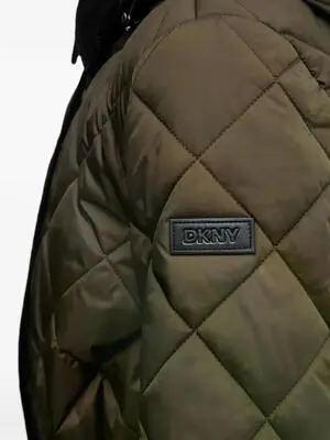 Dkny Quilted Hooded Parka