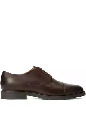 Ralph Lauren Leather Derby Shoes - Brown