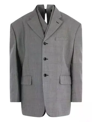 Comme Des Garçons Single-breasted Blazer
