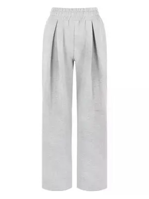 Manière De Voir Pleated Straight-leg Track Pants