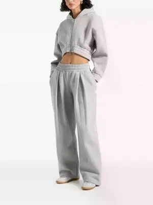 Manière De Voir Pleated Straight-leg Track Pants