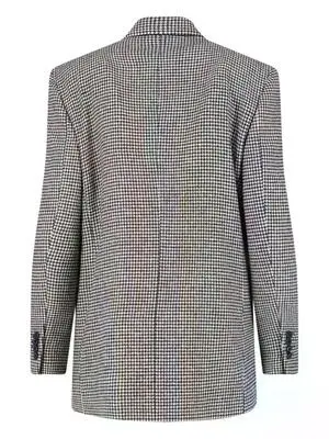 LARDINI Houndstooth Double-breasted Blazer