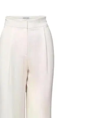 Veronica Beard Robinne Pleated Trousers - Neutrals