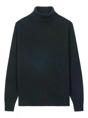 Eric Bompard Hammer-sleeved Roll-neck Sweater