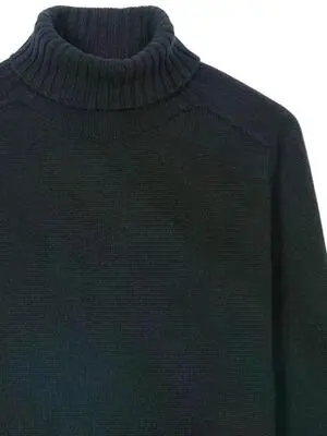 Eric Bompard Hammer-sleeved Roll-neck Sweater
