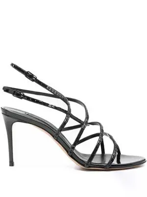 Casadei 90mm Round-toe Sandals