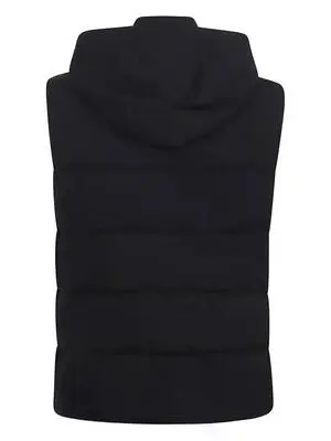 MONTECORE Hooded Padded Gilet - Black