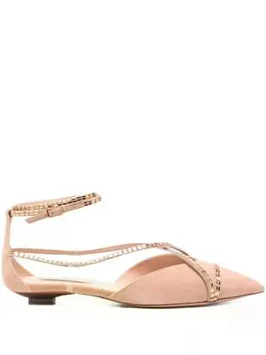 Casadei Pointed-toe Flat Pumps