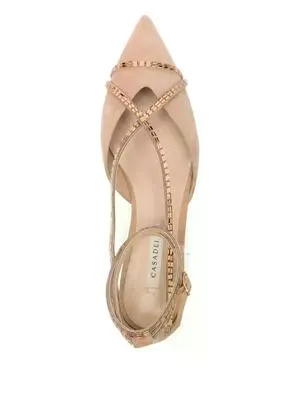 Casadei Pointed-toe Flat Pumps