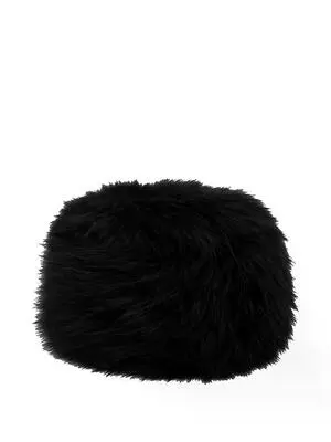 Apparis Margot Faux-fur Pillbox Hat - Black