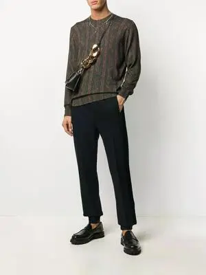 Etro Drawstring Straight Trousers