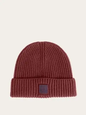 FERRAGAMO Knitted Beanie - Red