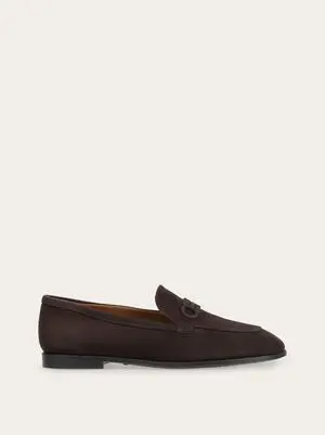 FERRAGAMO Gancini Loafer - Brown