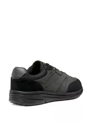 Geox Panelled Suede Trainers