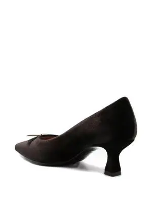 ISABEL FERRANTI 60mm Bow-detailed Pointed Pumps