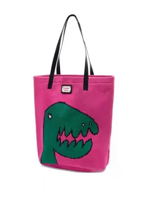 CHARLES JEFFREY Dinosaur-print Tote Bag