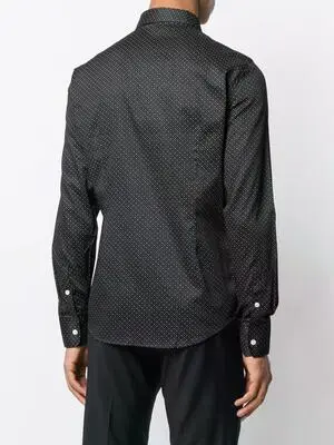 Emporio Armani Polka Dot Pattern Shirt