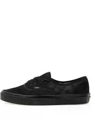 VANS Heritage Checkered Lace Authentic Sneakers - Black