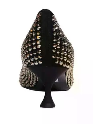 LA ROSE 50mm Crystal-embellished Pumps