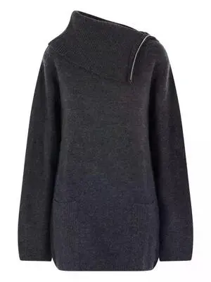 Yohji Yamamoto Zip-detail Sweater