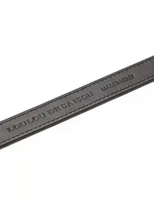 Loulou De Saison Ceylon Textured Embossed Belt