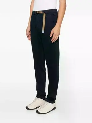 WHITE SAND Belted Trousers