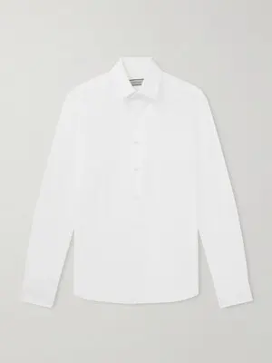 Men's Canali White Shirts