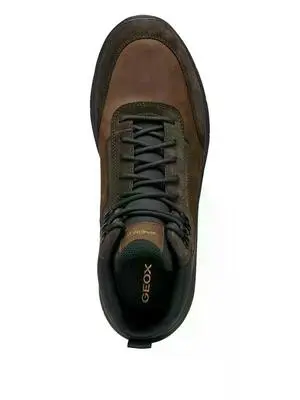Geox Spherica 4x4 Abx Lace-up Panelled Boots
