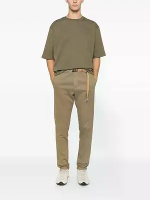 WHITE SAND Robert Belted Trousers