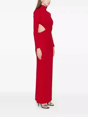 Solace London Wilma Maxi Dress - Red