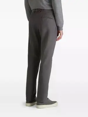 Incotex Tricochino Straight Trousers - Grey