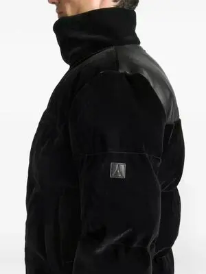 Manière De Voir Velvet Puffer Jacket