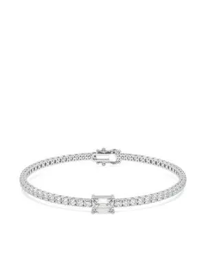 TILLA 14k White Gold 6 Ct. T.w. Lab-grown Diamond Tennis Bracelet - Silver