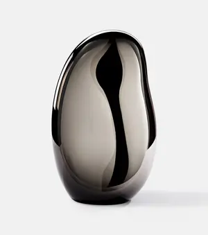 MILENA KLING Large Mirrored Decorative Object - Silver