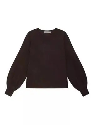 Malìparmi Balloon-sleeve Sweater - Brown