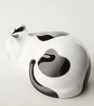 FORNASETTI Cat Ceramic Decorative Object
