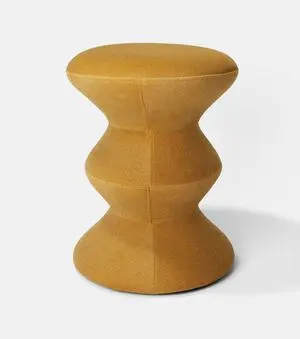 POLSPOTTEN Zig Zag Stool - Yellow