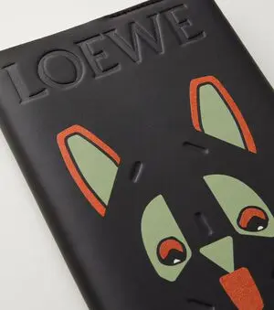 Loewe X Louis Wain Leather Notebook