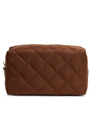 Stoney Clover Lane Quilted Satin Pouch
