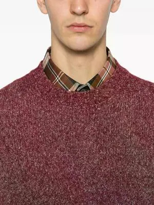FERRANTE Crew-neck Sweater - Red